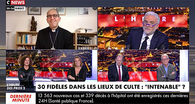 Heure des Pros : Pascal Praud succombe en direct, Elisabeth Levy ... Heure des Pros : Pascal Praud succombe en direct, Elisabeth Levy ...