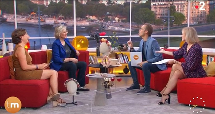 Télématin : Maya Lauqué et Damien Thévenot déroutés en audience ... Télématin : Maya Lauqué et Damien Thévenot déroutés en audience ...